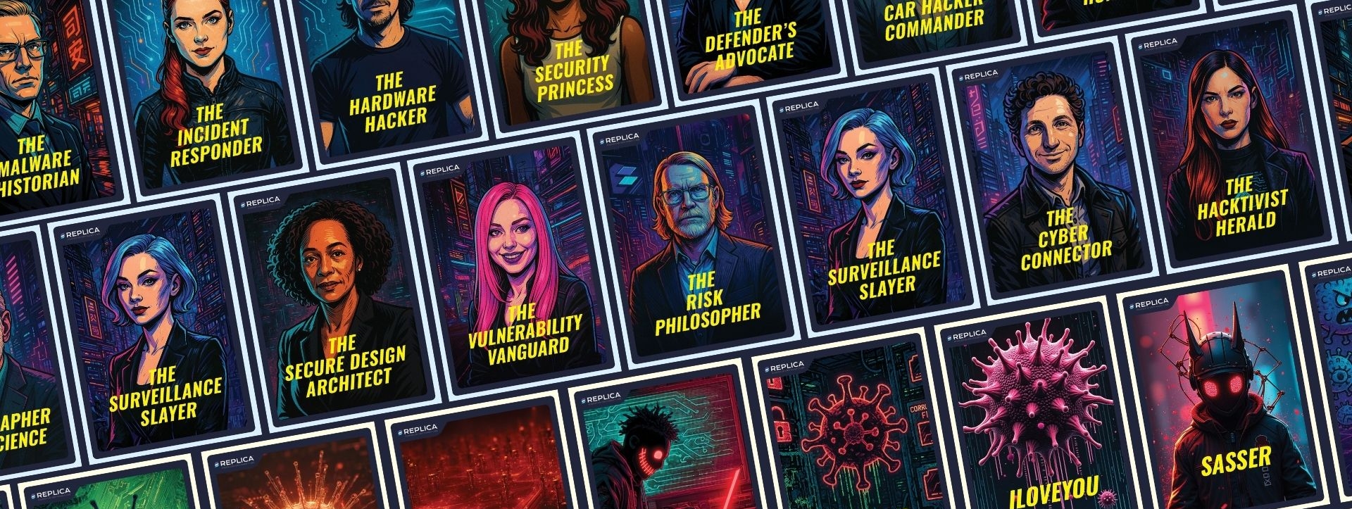 Cyber Legends Trading Cards - Replica | Secure Environments